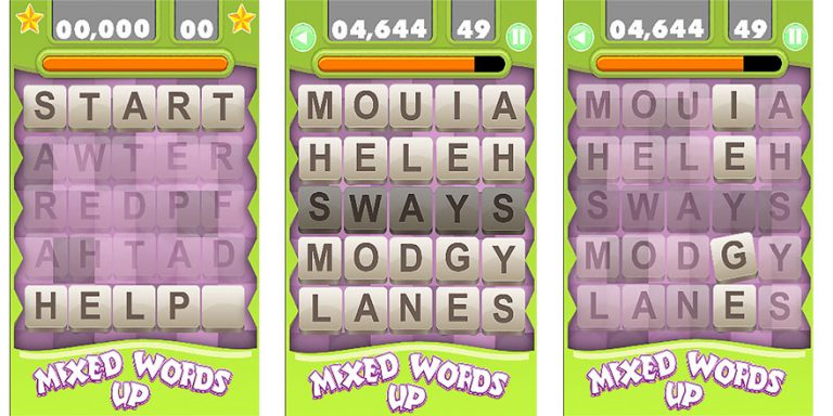 Mixed Up Words – WebLantis The Home Of Great Smartphone Games